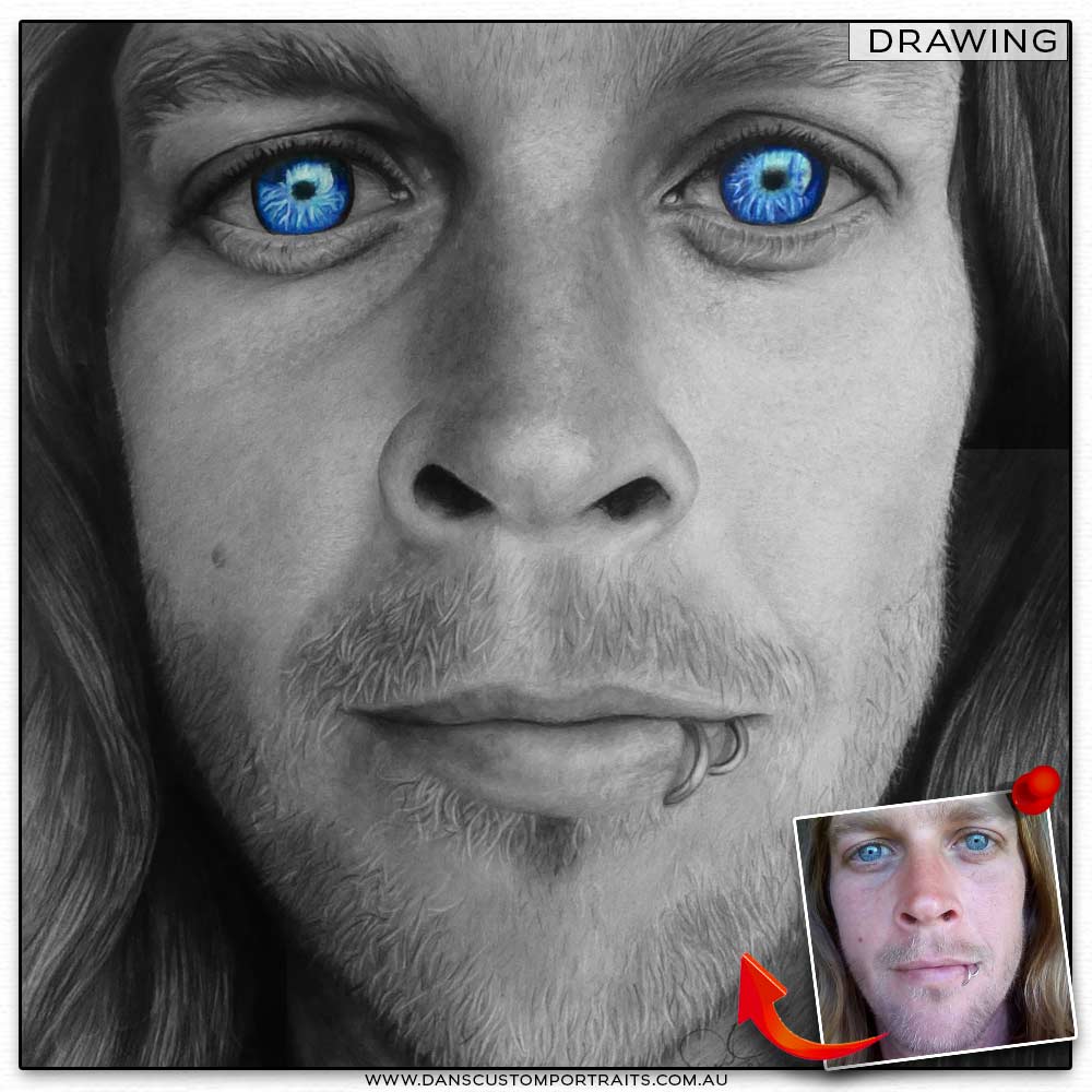 Custom Digital Portraits by Australian Portrait Artist