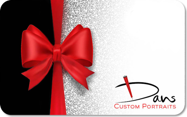 Dans Custom Portraits Gift Card
